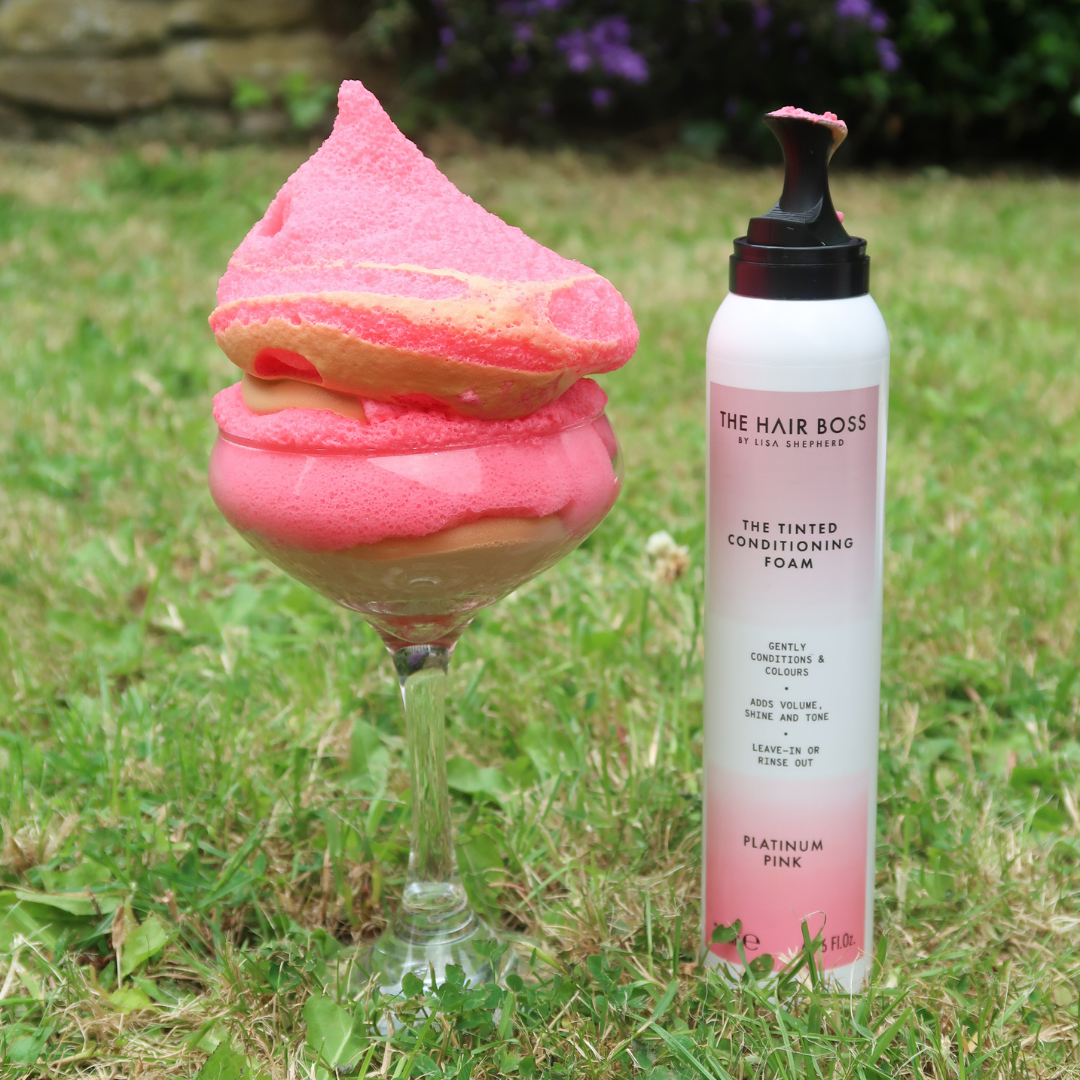 The Tinted Conditioning Foam Platinum Pink – The Hair Boss