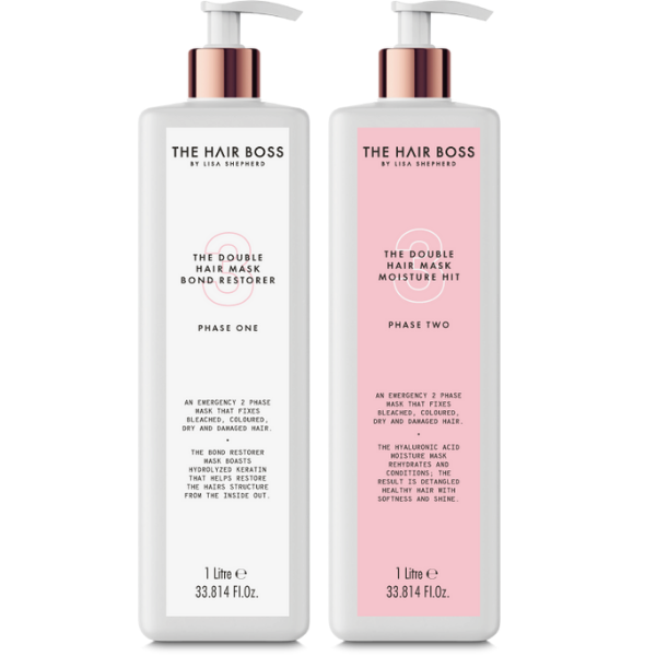 The Double Hair Mask Duo 1L – The Hair Boss